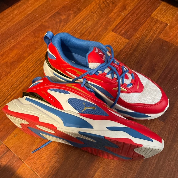 Puma | Shoes | Puma Running System Fast Red White Blue | Poshmark